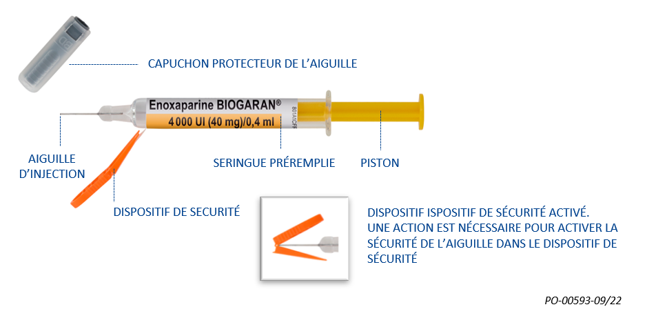 Medicament - ENOXAPARINE BIOGARAN®
